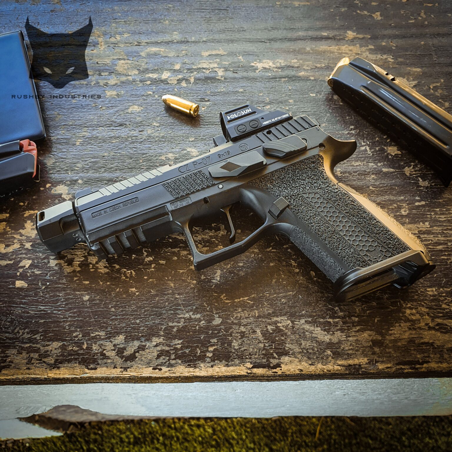 CZ P07/P09C Extended Slide Stop - Rushby Industries